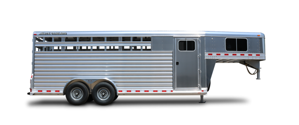 Gooseneck Show Cattle Aluminum Trailer | Elite Custom Aluminum Horse ...